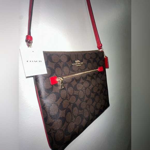 Coach | Bags | Rowan File Crossbody Bag In Signature Canvas | Poshmark
